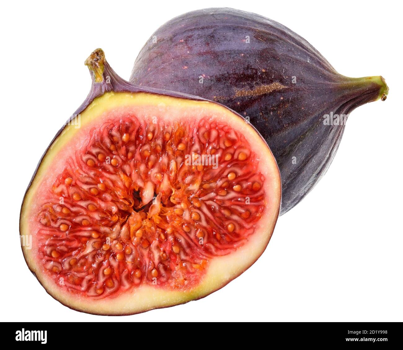 Cut fig closeup hi-res stock photography and images - Alamy