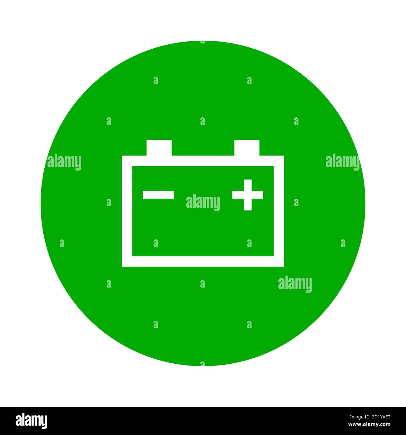 Car battery and circle Stock Photo - Alamy