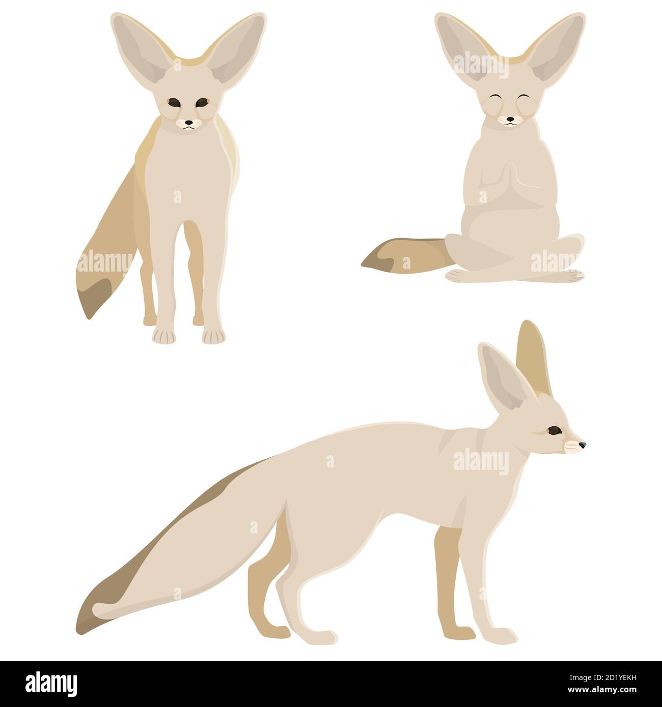 Yoga concept cartoon style hi-res stock photography and images - Alamy