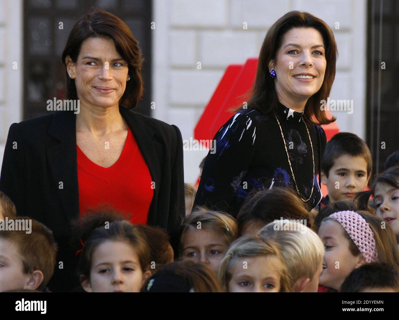 Princess Stephanie And Her Children High Resolution Stock Photography ...