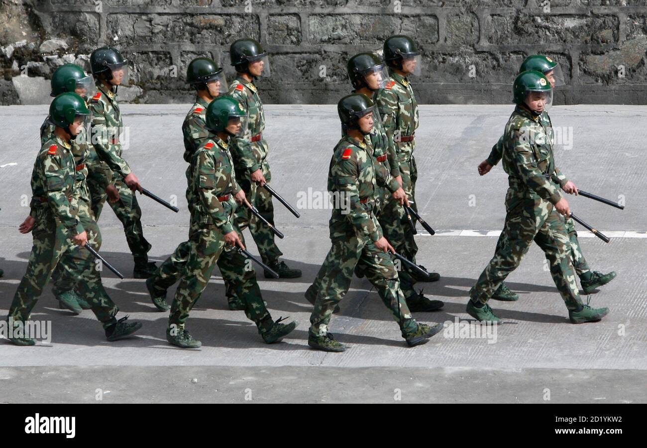 Lhasa Tibet Police High Resolution Stock Photography and Images - Alamy