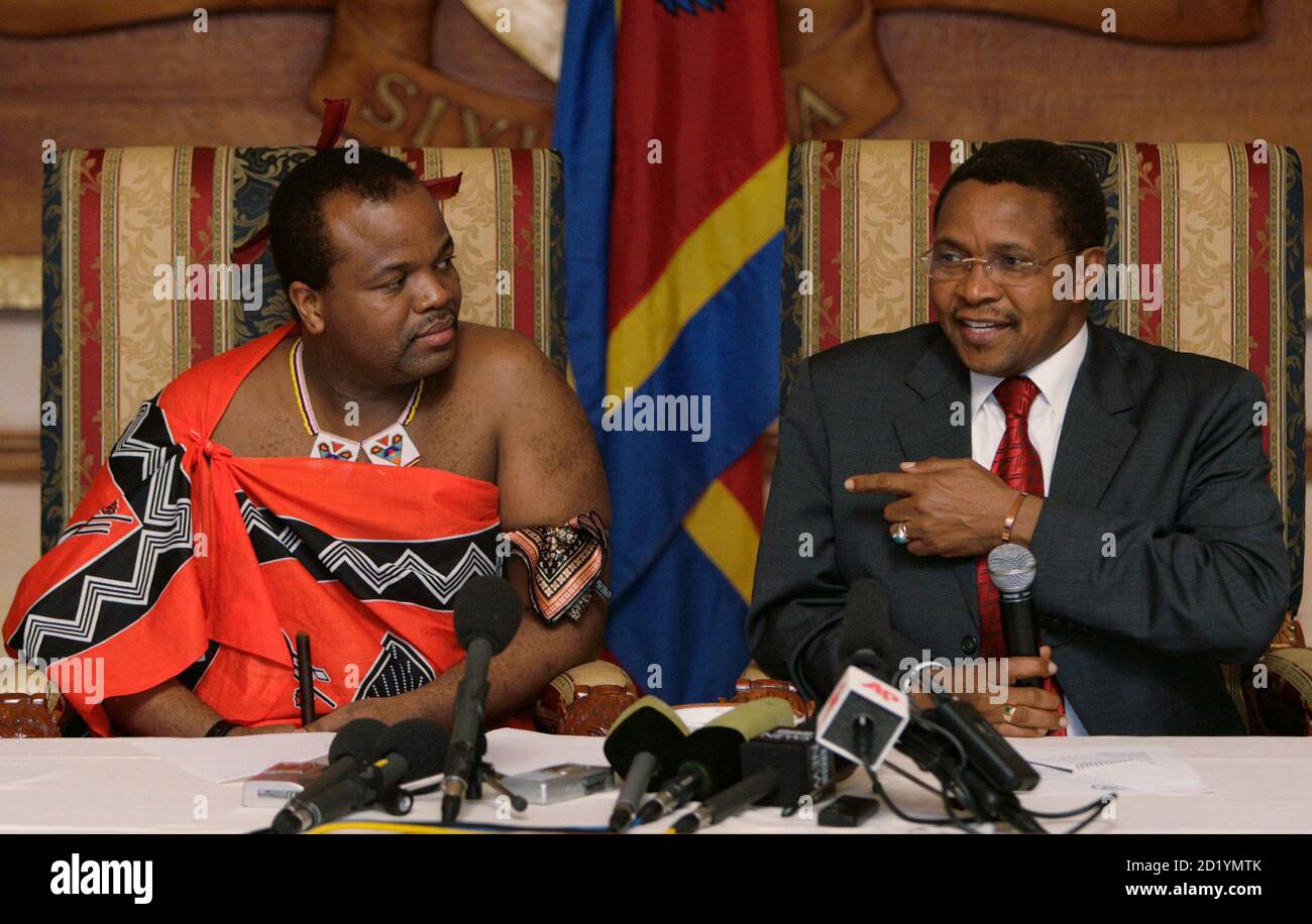 King swaziland king mswati iii hi-res stock photography and images - Alamy