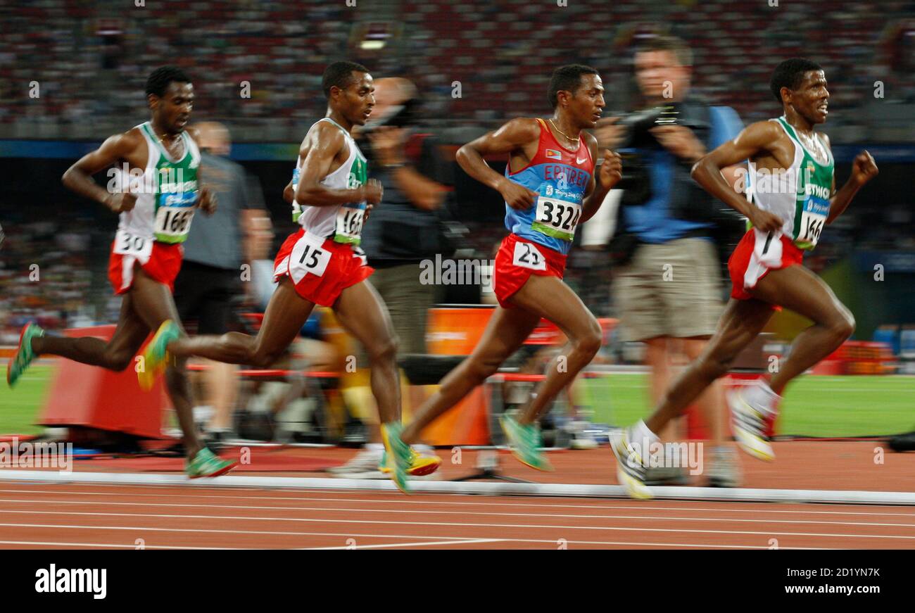 Zersenay eritrea olympic stadium beijing hi-res stock photography and ...