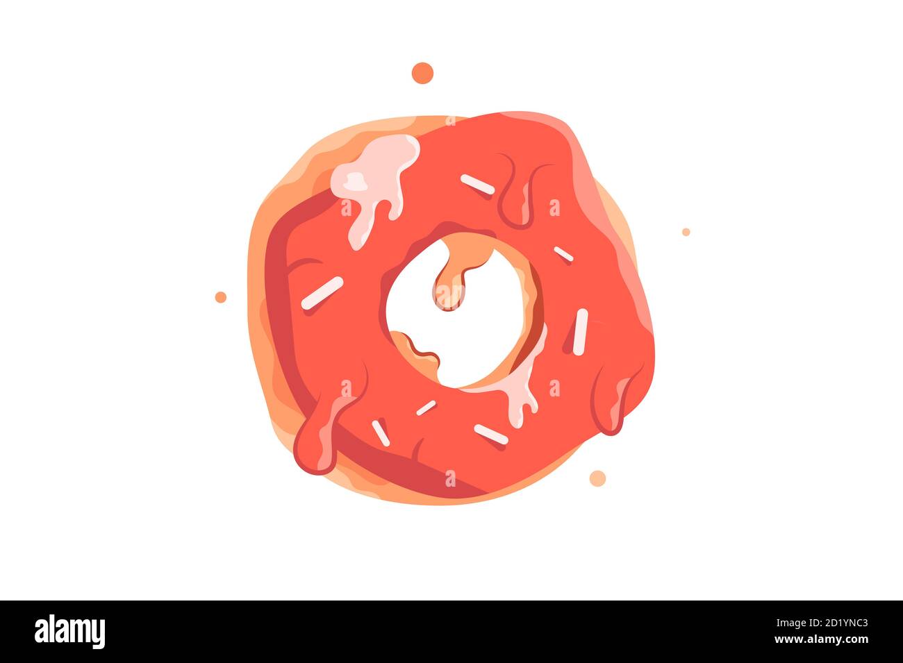 Sprinkles ring Stock Vector Images - Alamy