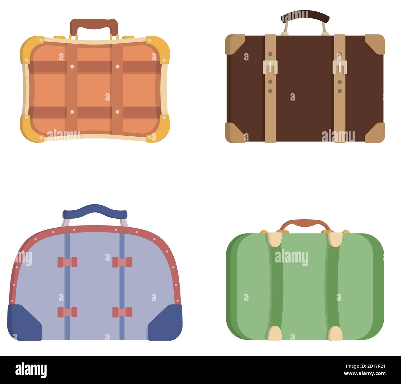 Suitcase suitcases cartoon hi-res stock photography and images - Alamy