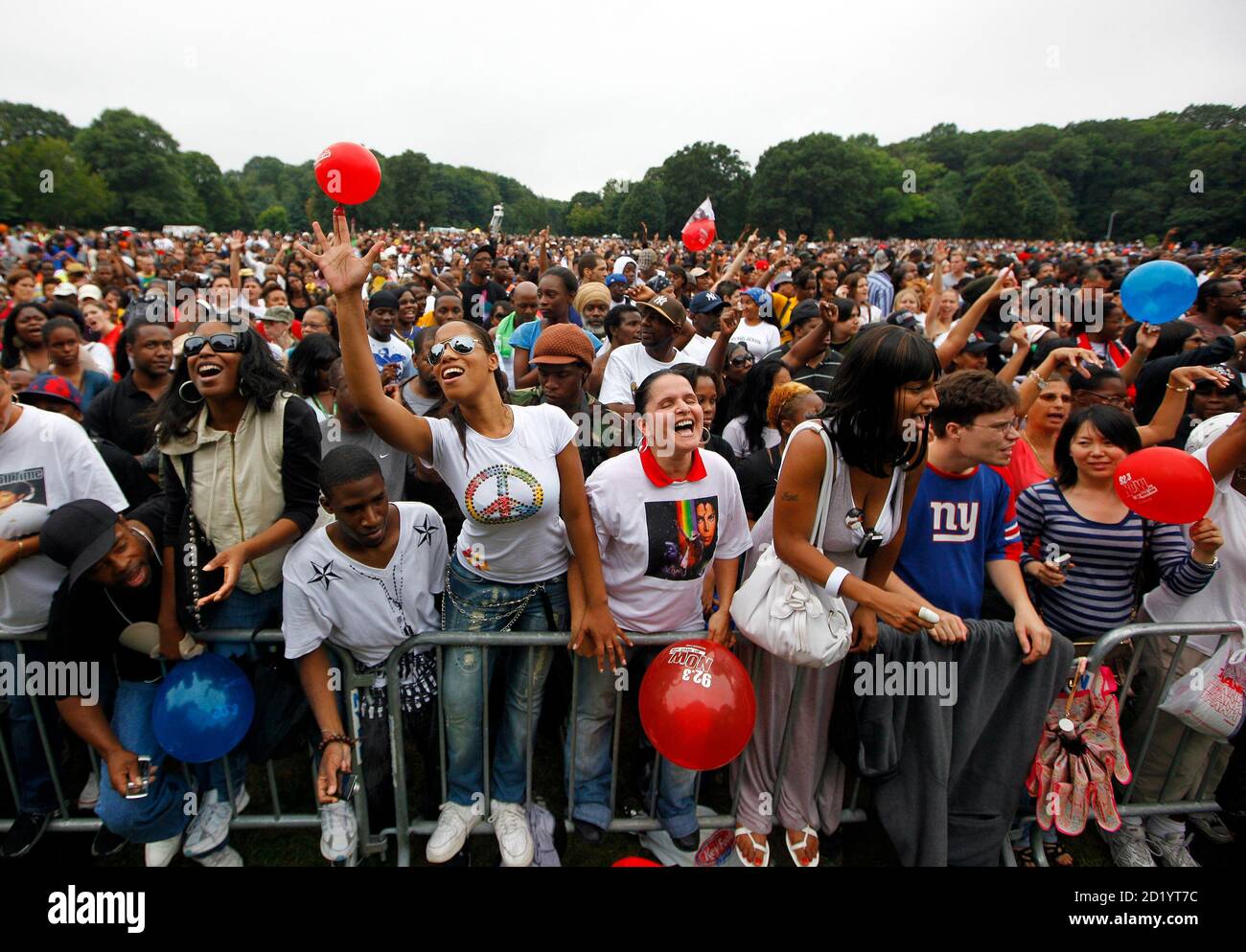 Michael jackson fans concert hi-res stock photography and images - Alamy