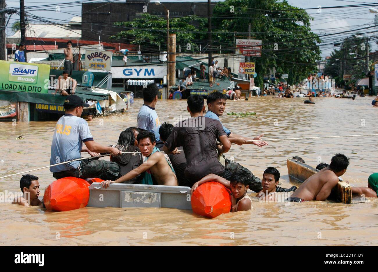 Philippines floods 2009 hi-res stock photography and images - Alamy