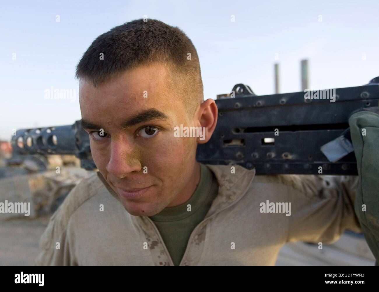 A combat engineer with combat engineer battalion hi-res stock ...
