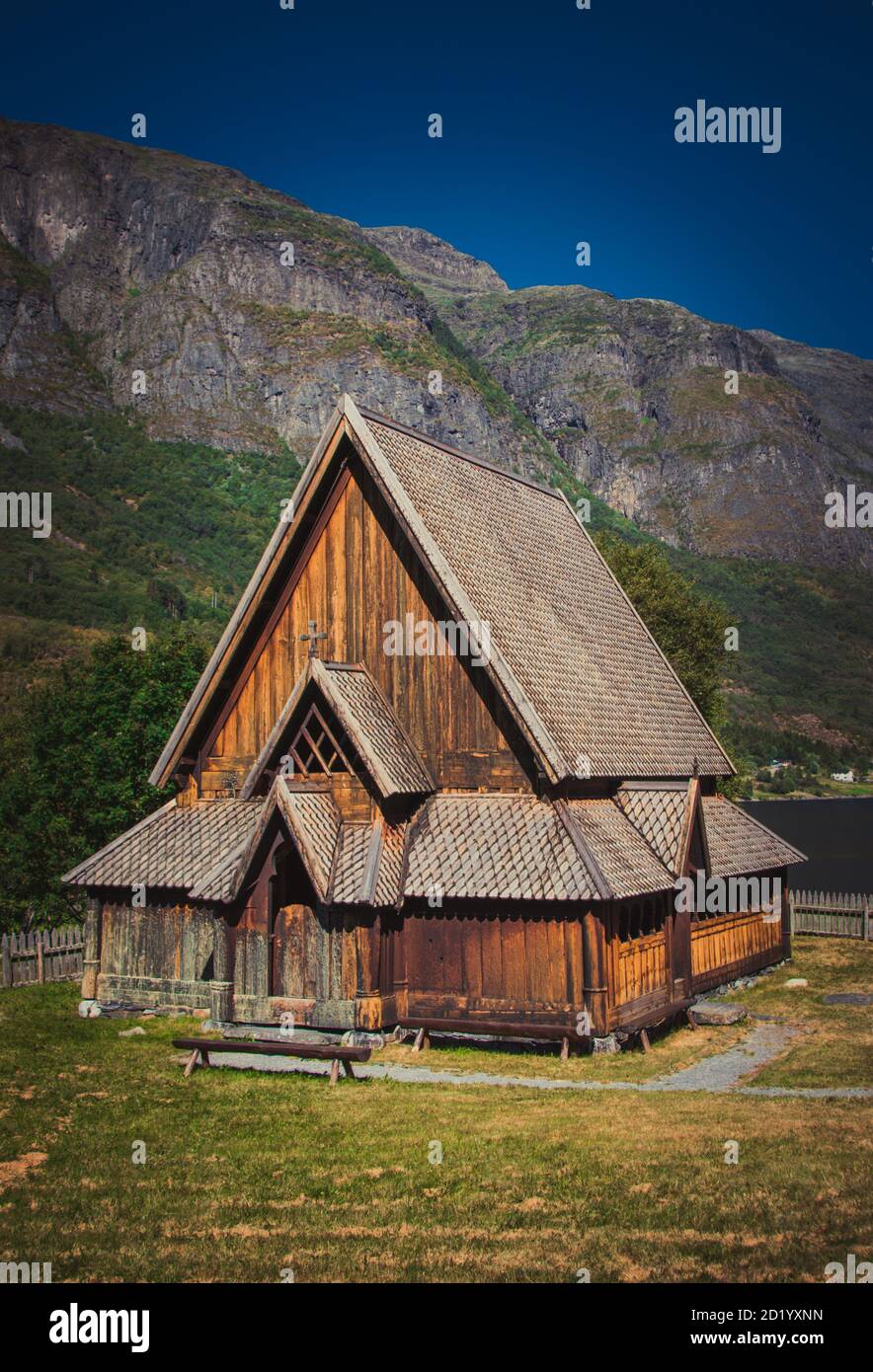 Rare norwegian stave church hi-res stock photography and images - Alamy