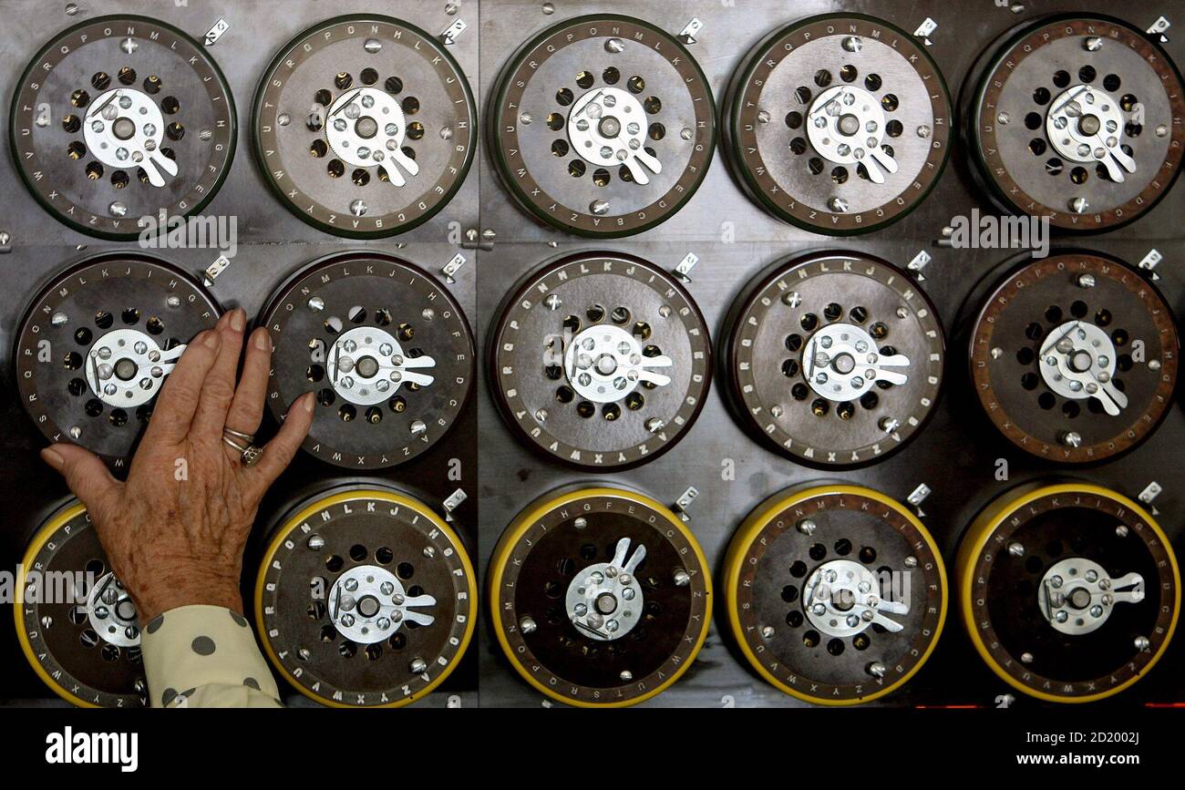 Bombe code breaking hi-res stock photography and images - Alamy