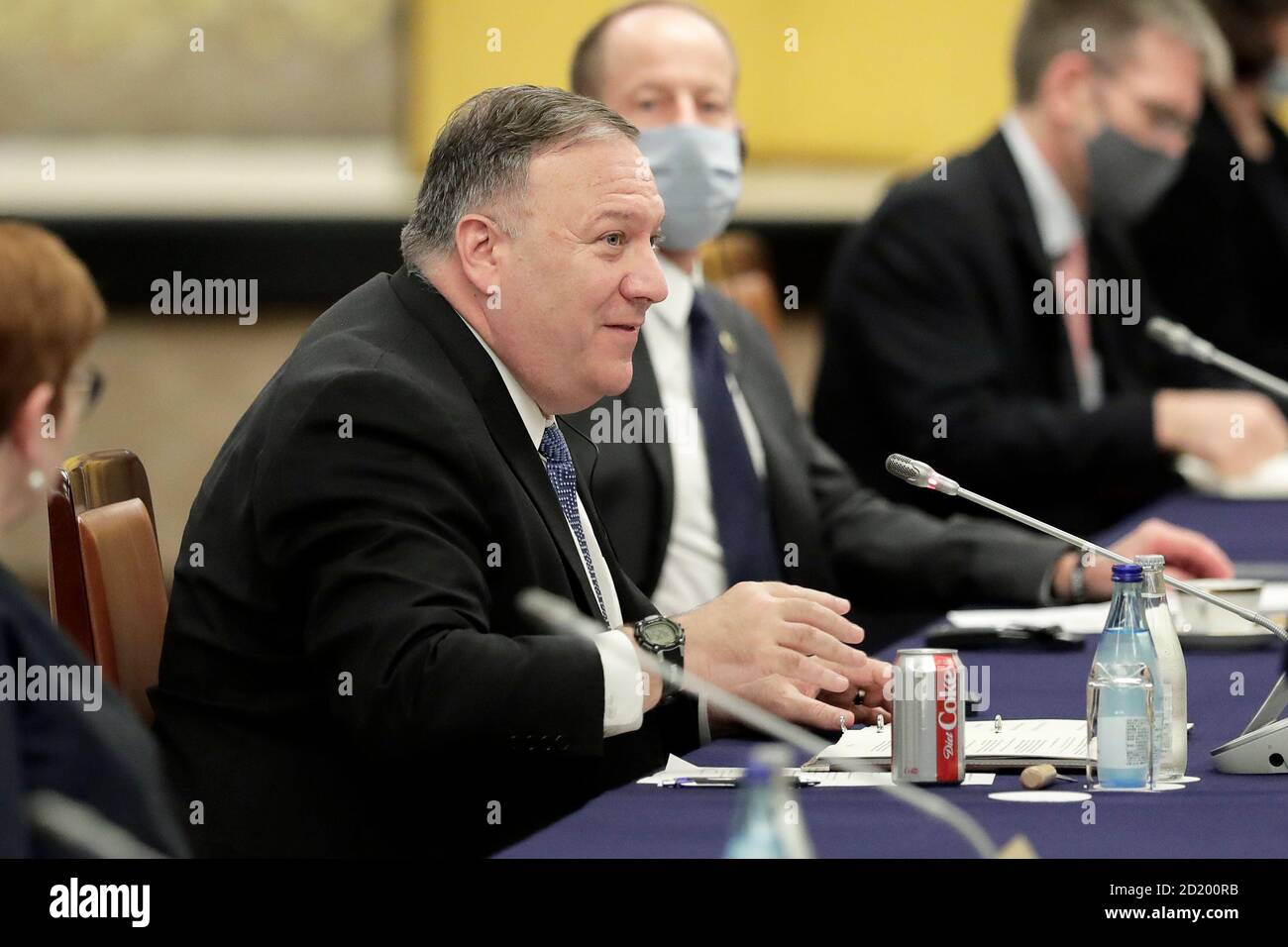 Quadrilateral security dialogue hi-res stock photography and images - Alamy