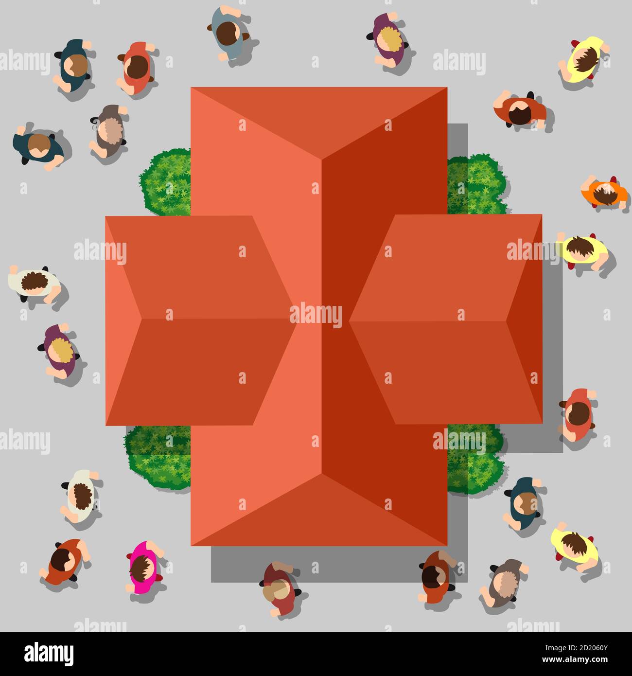 The top view is a map of Stock Vector Image & Art - Alamy