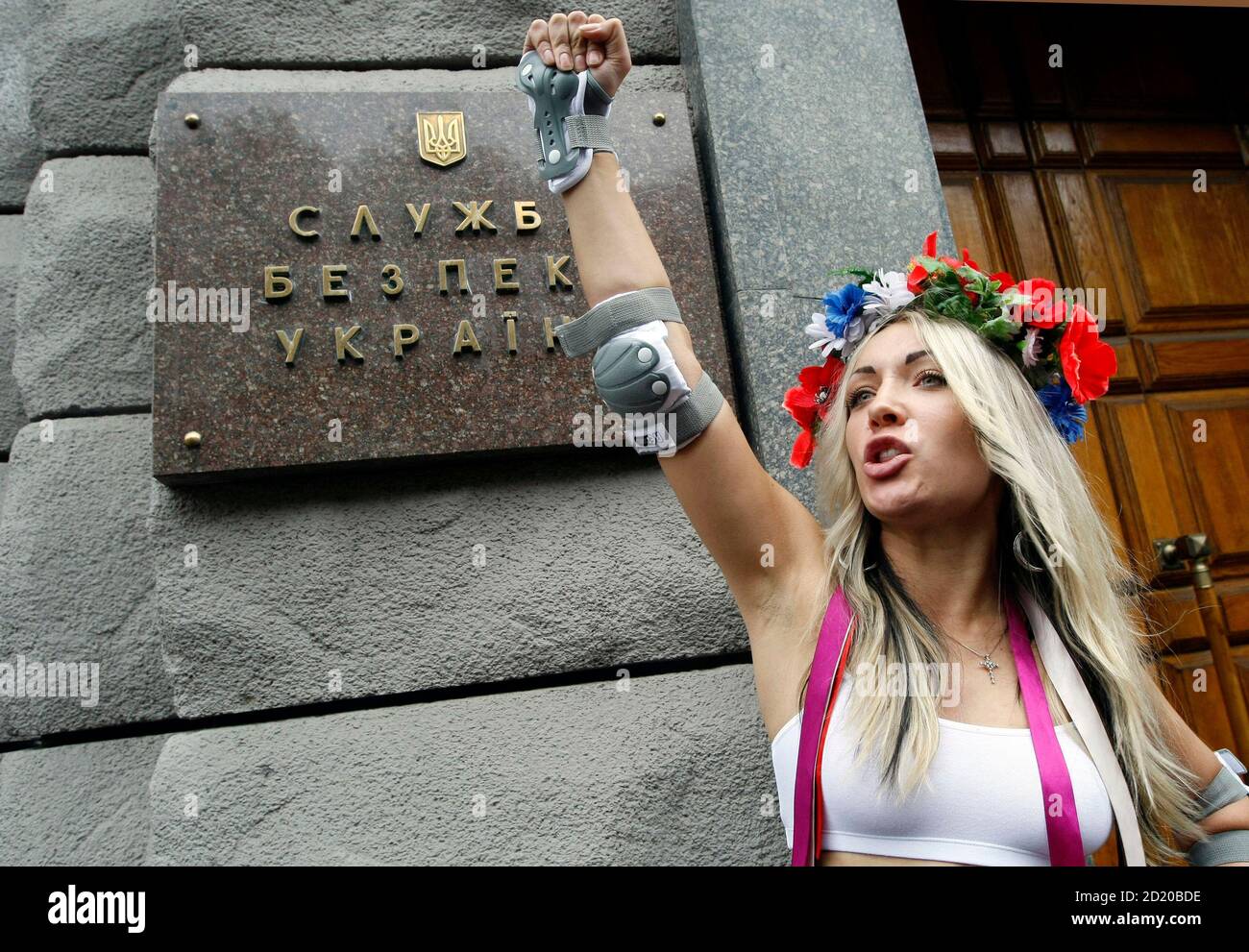 Femen activist ukraine not brothel hi-res stock photography and images ...