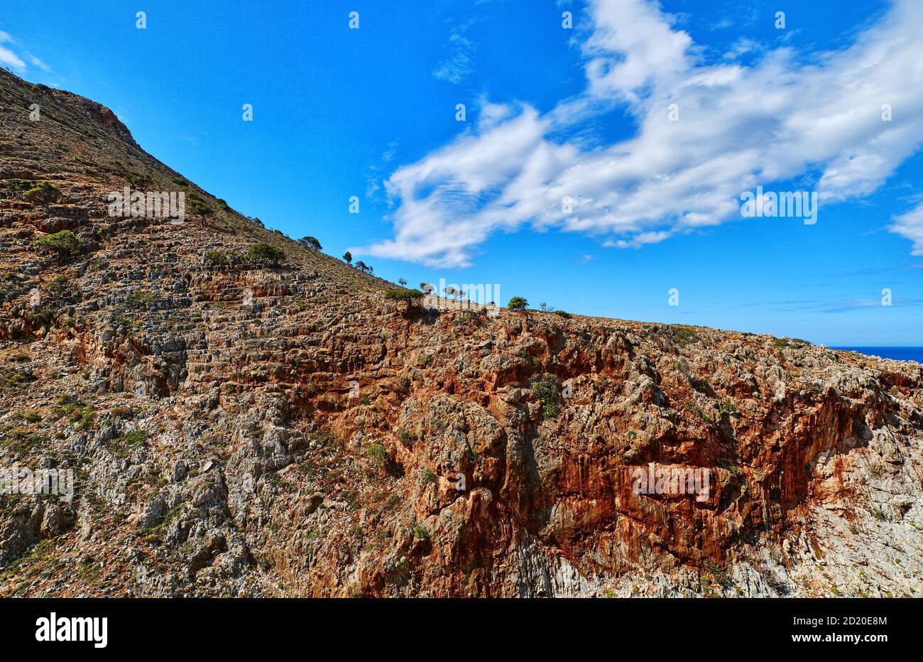Crete red sky hi-res stock photography and images - Alamy