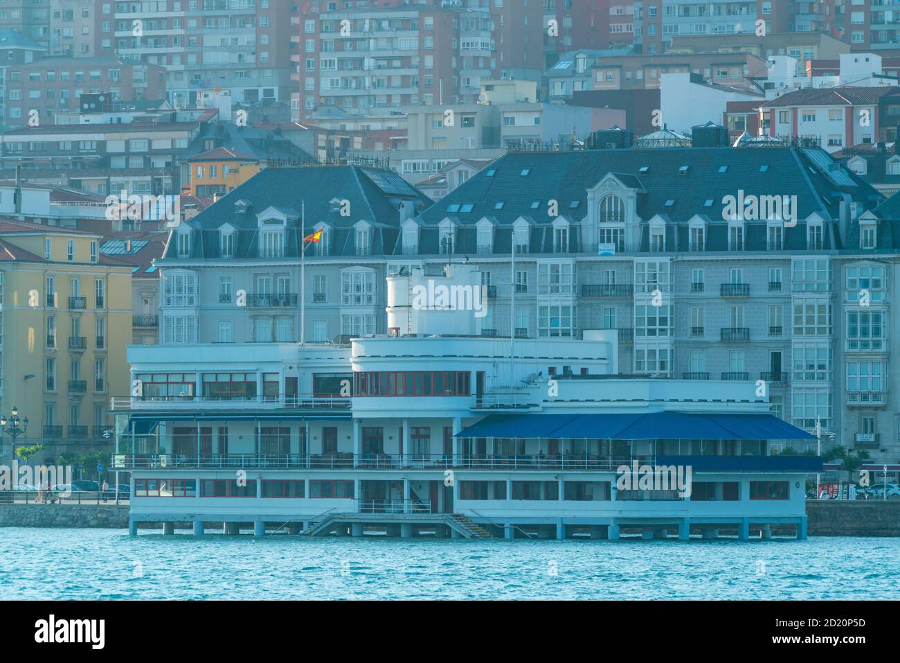 Yatch Club, Santander Bay, Santander, Cantabria, Spain, Europe Stock ...