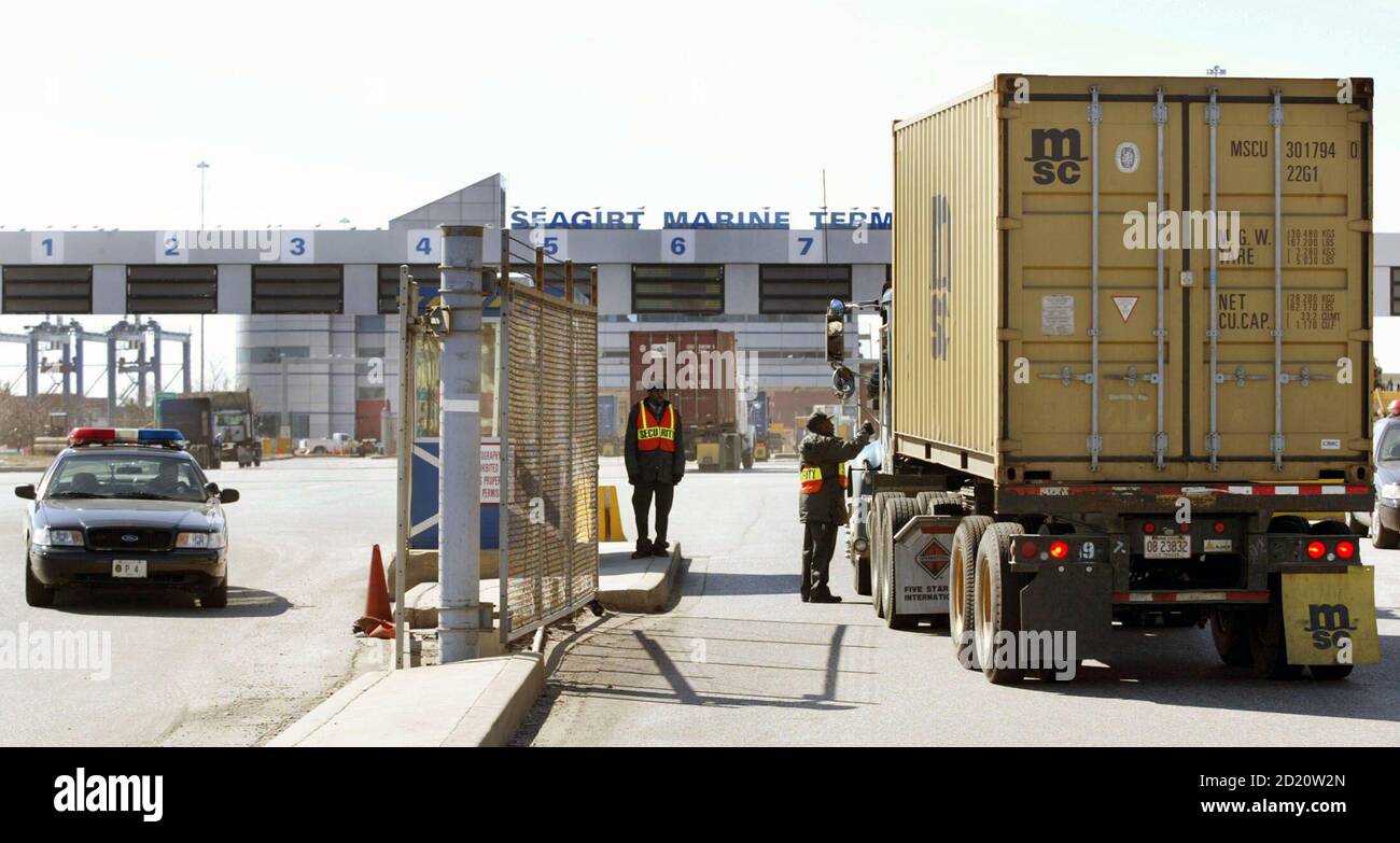 Security check car entrance security hi-res stock photography and ...