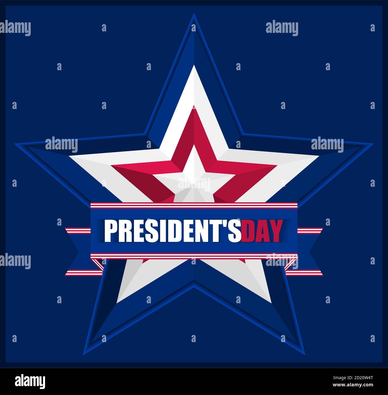 Vector illustration for President's Day celebration. Perfect for any ...