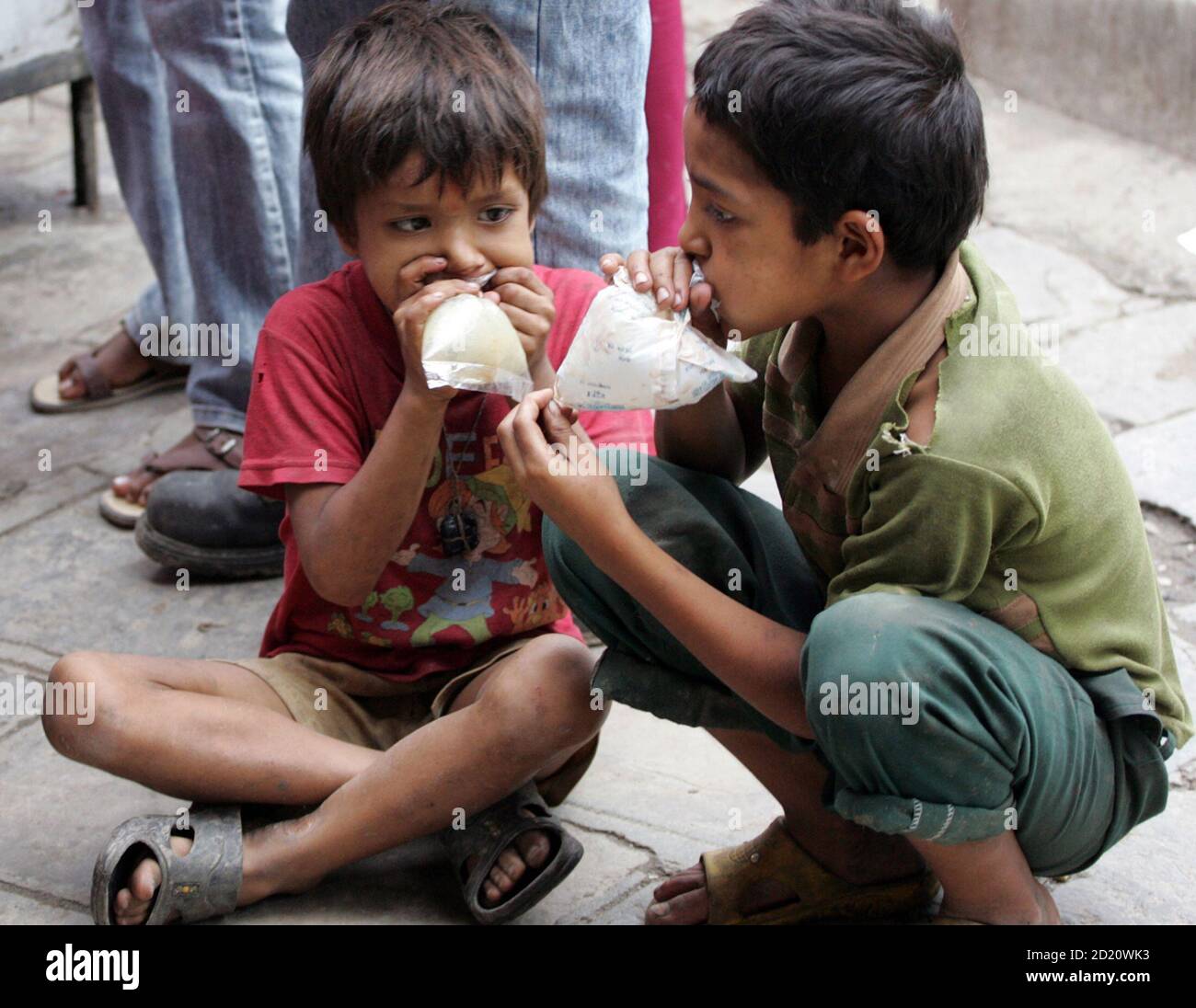 Sniffing Glue High Resolution Stock Photography and Images - Alamy