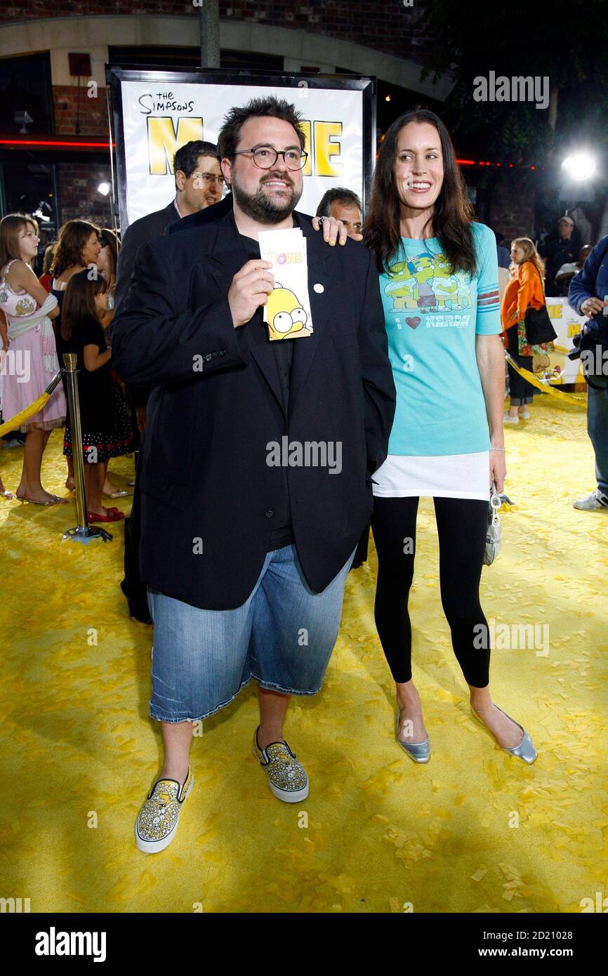Kevin smith simpsons movie premiere hi-res stock photography and images ...