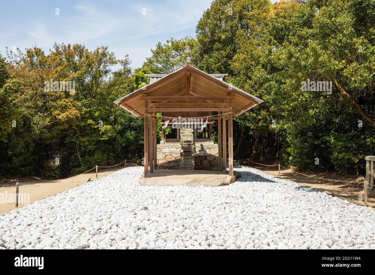 Go'o Shrine Art House by Hiroshi Sugimoto, Naoshima, Japan Stock Photo ...