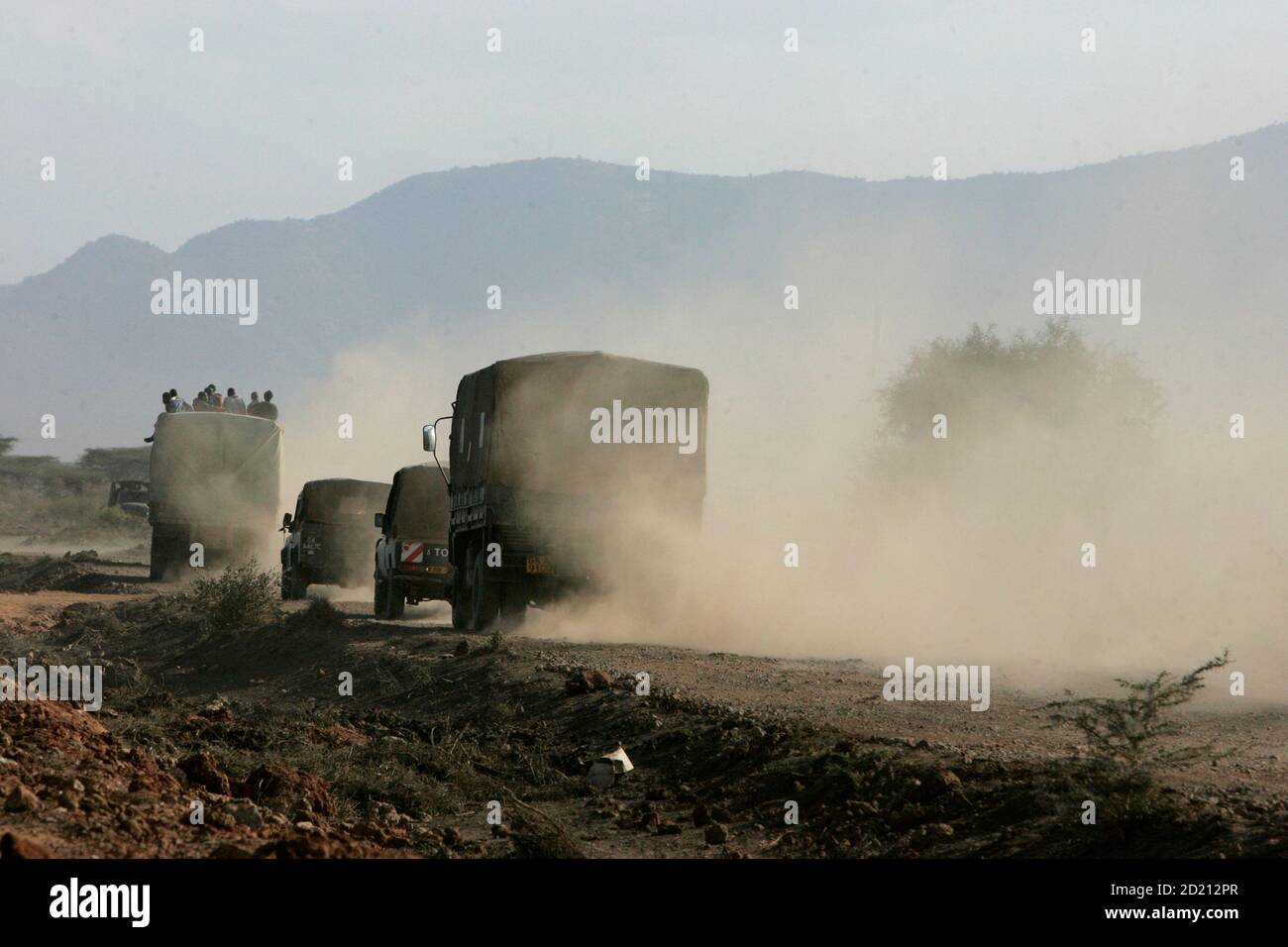 Lorry convoy africa hi-res stock photography and images - Alamy