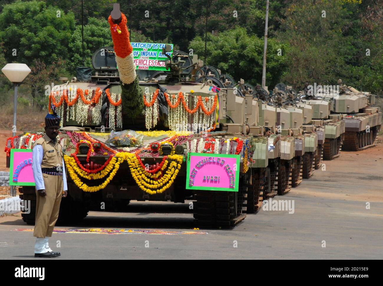 Indian army latest tanks hi-res stock photography and images - Alamy