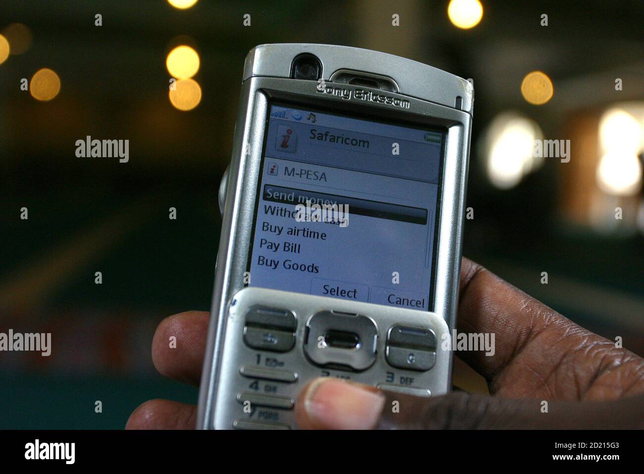 Mobile banking in africa hi-res stock photography and images - Alamy