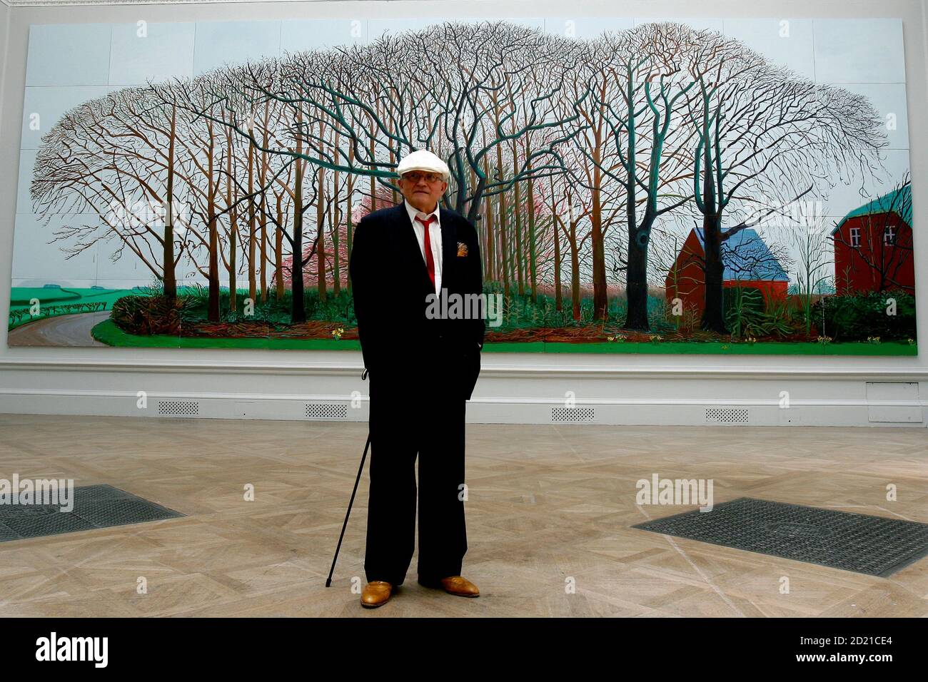 Hand painted by artist david hockney hi-res stock photography and ...