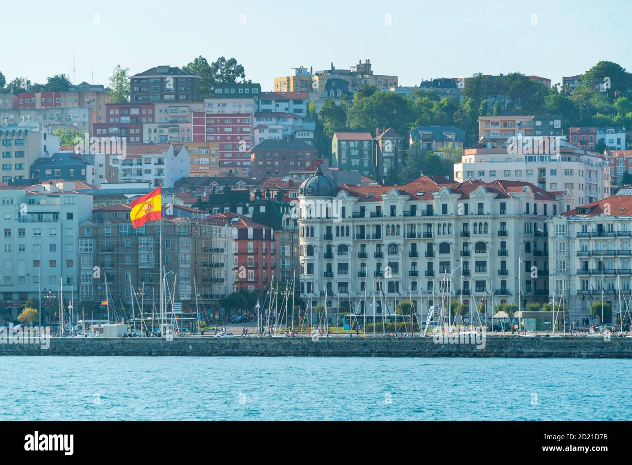 Puertochico Marina, Santander Bay, Santander, Cantabria, Spain, Europe ...