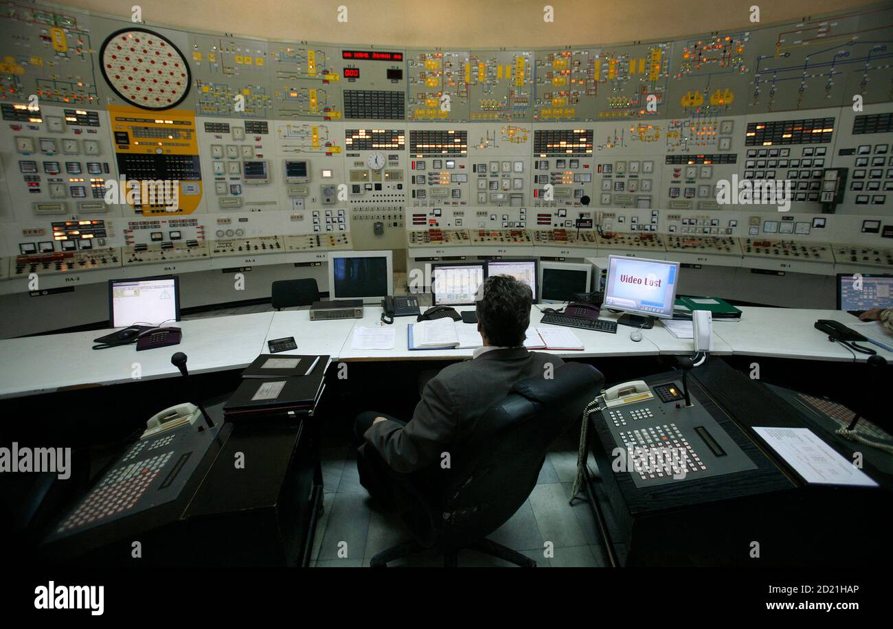 Soviet nuclear control room hi-res stock photography and images - Alamy