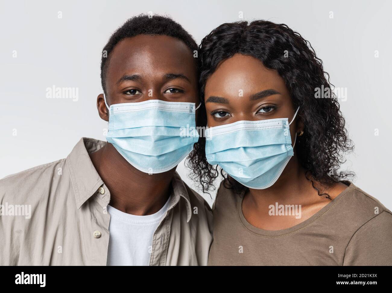Young african american couple wearing hi-res stock photography and ...