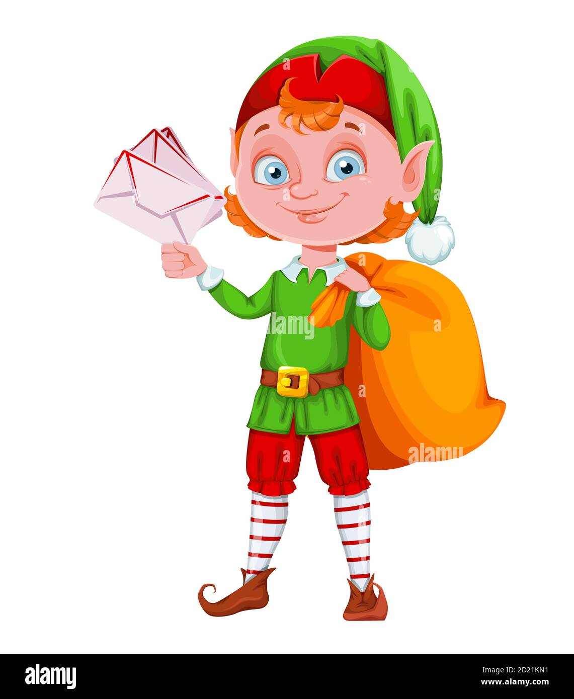 Cute Christmas Elves Working