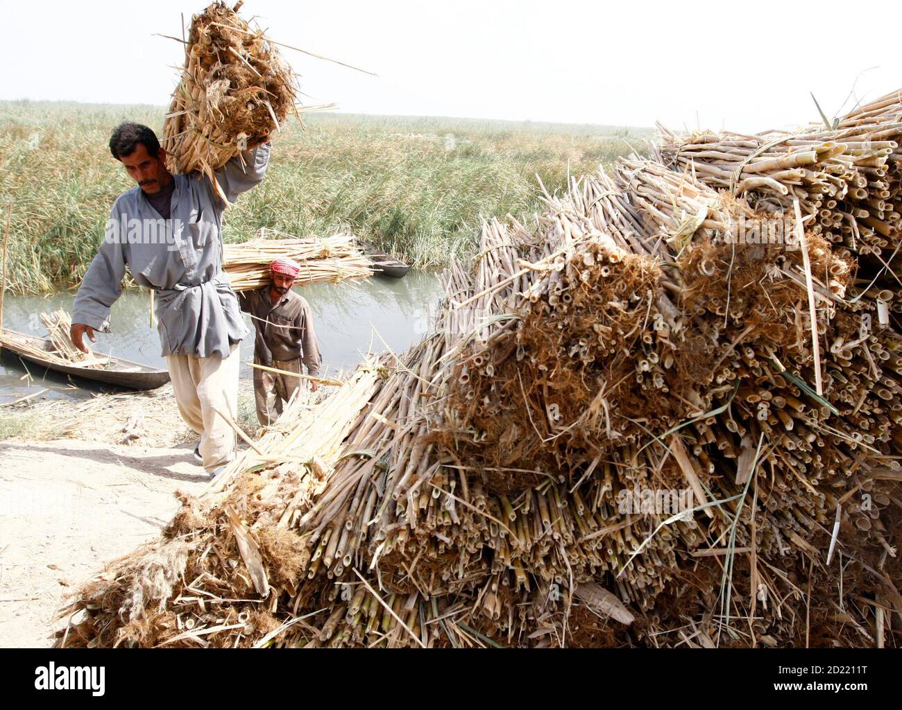 Marsh Arab Man In Reed High Resolution Stock Photography and Images - Alamy
