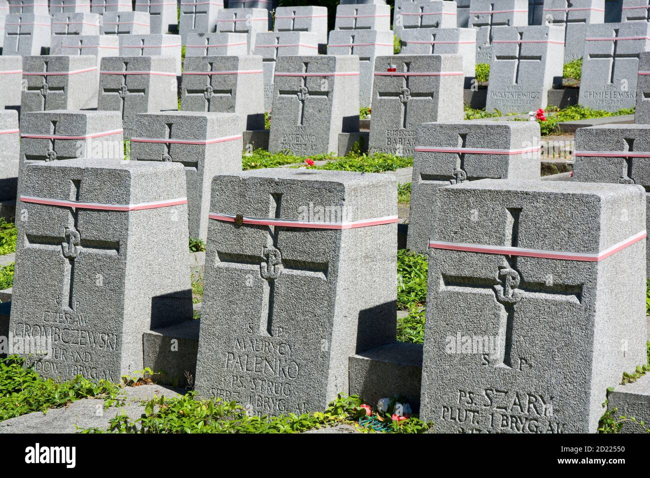 Graves of Polish soldiers fallen during Polish–Soviet War, Polish ...