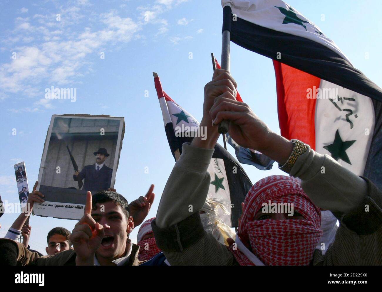Saddam Hussein Posters High Resolution Stock Photography and Images - Alamy