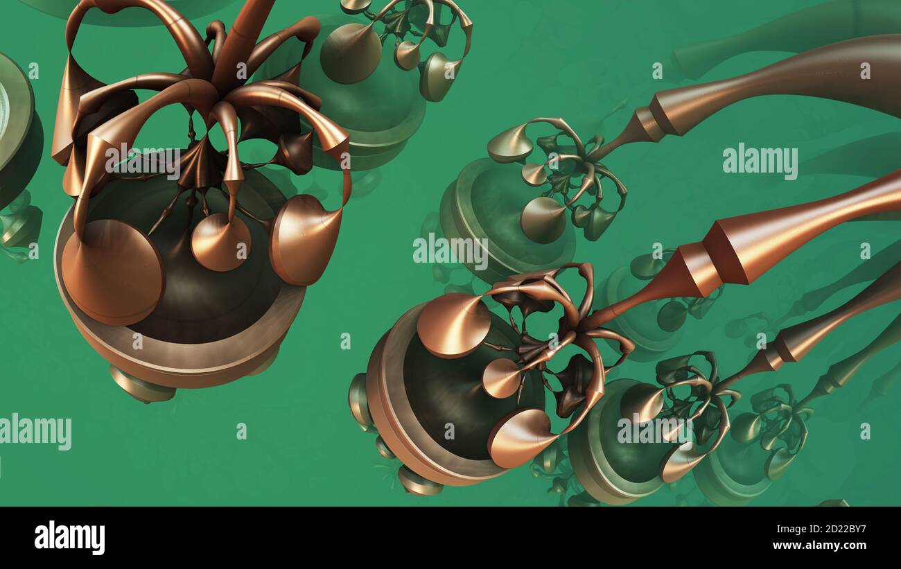 Metallic shapes hi-res stock photography and images - Alamy
