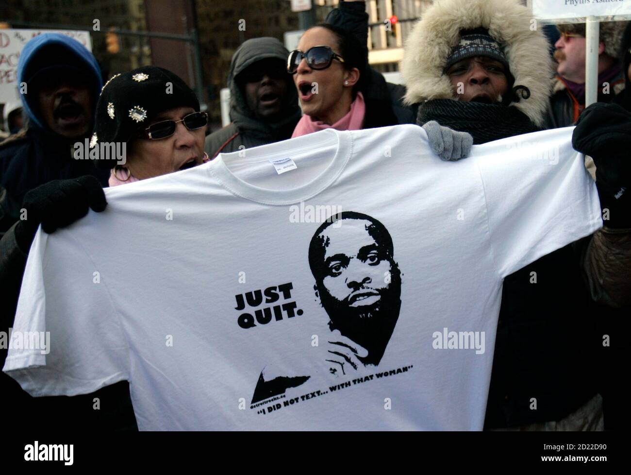 Kwame kilpatrick rally hi-res stock photography and images - Alamy