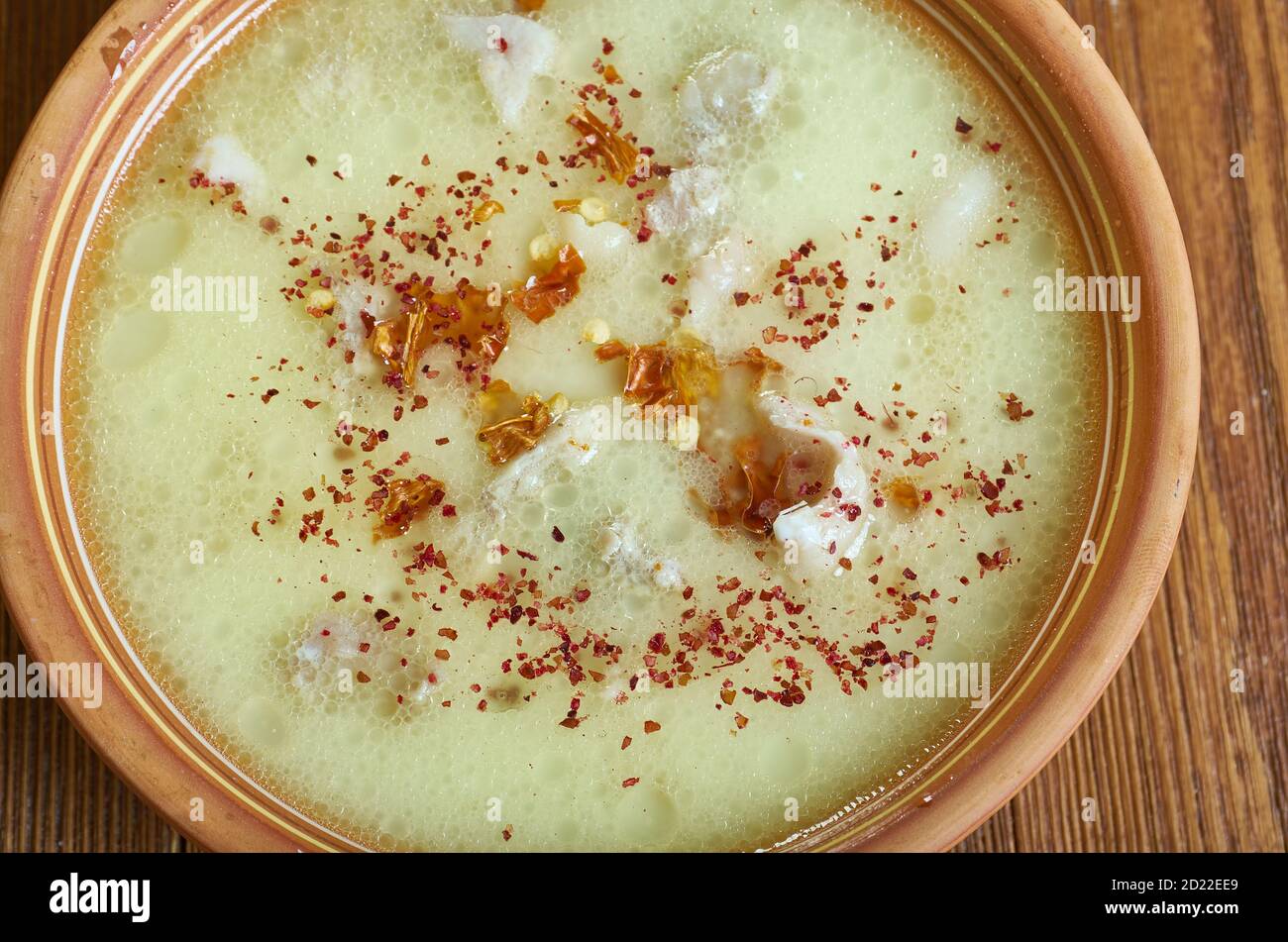 Turkish Tripe chorba - iskembe corbasi, Ottoman cuisine Stock Photo - Alamy