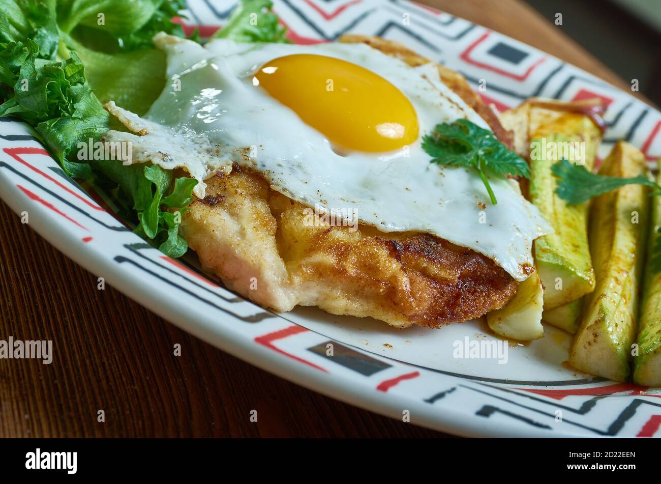 Milanesa A Caballo