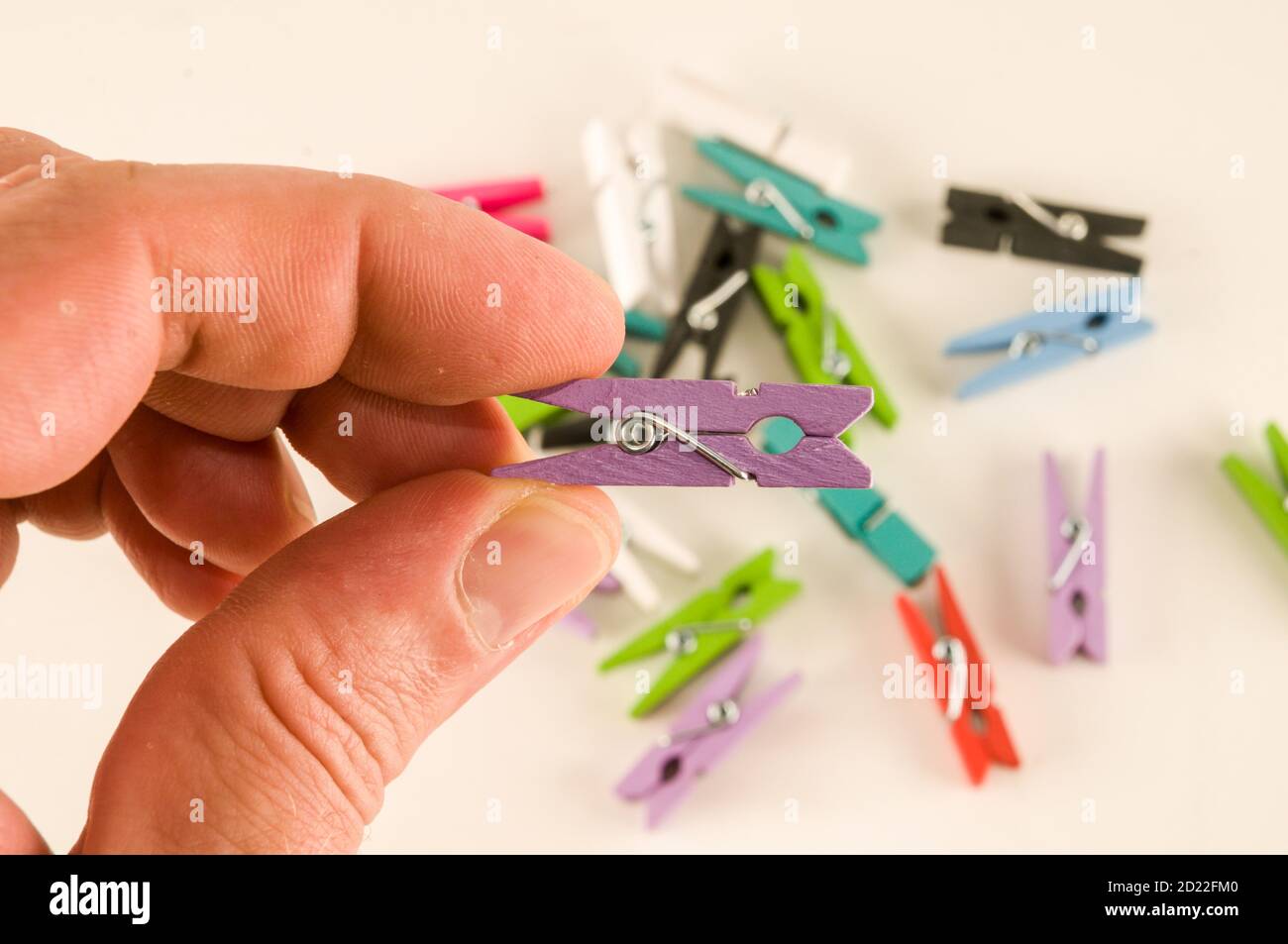 Photo picture of clothespin Stock Photo - Alamy