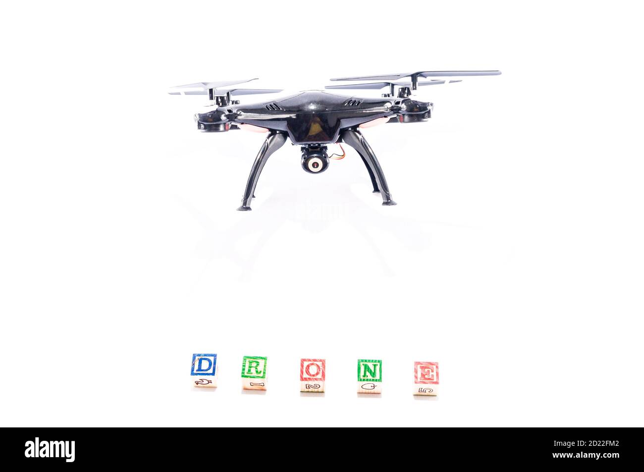 Modern Technology Copter closeup Aircraft Drone Stock Photo - Alamy
