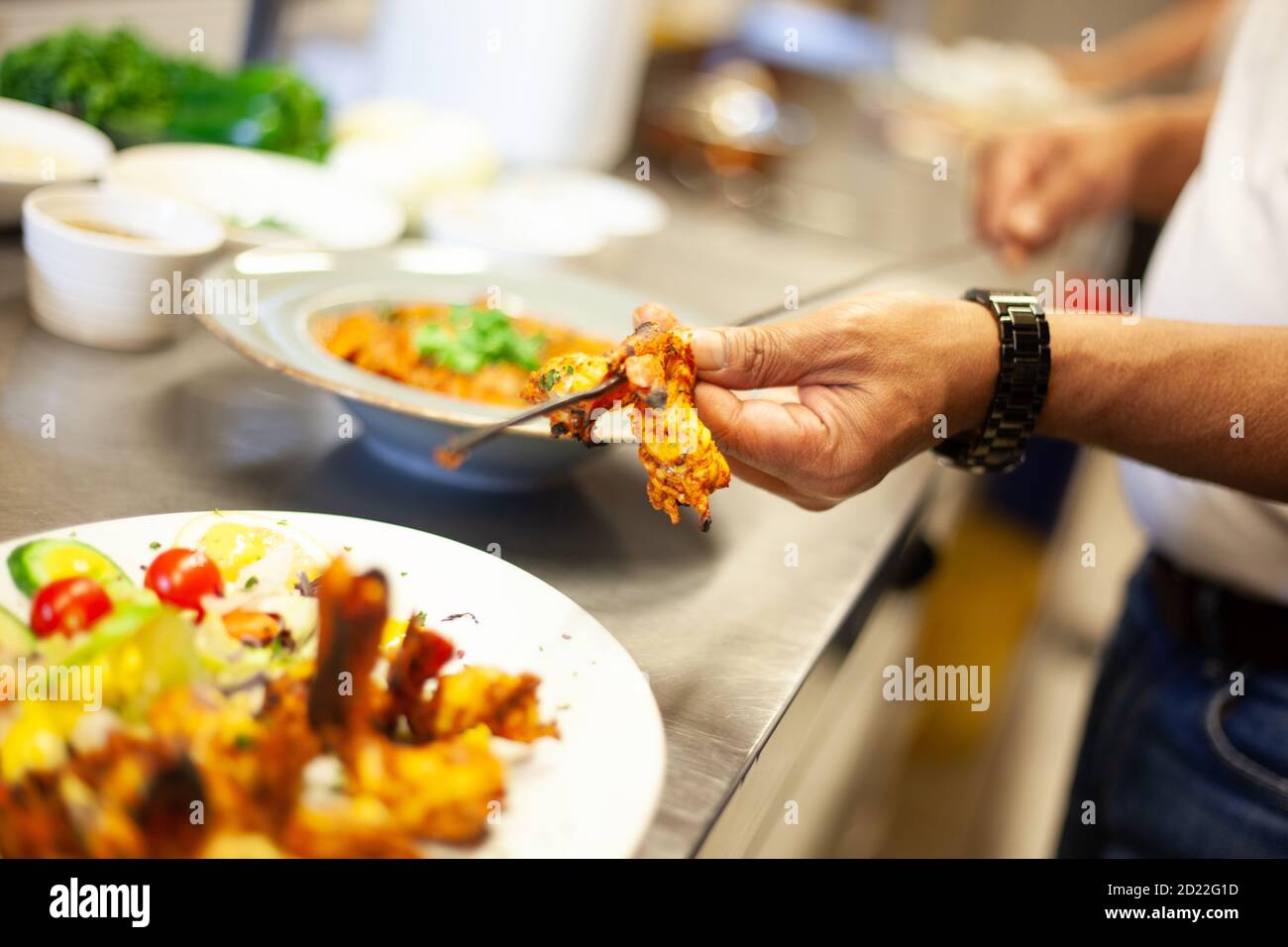 Food preparation Indian and world foods Stock Photo - Alamy