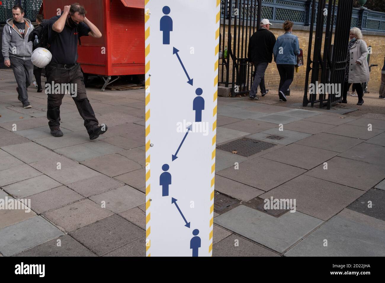 Safety Guidelines Social Distancing High Resolution Stock Photography ...