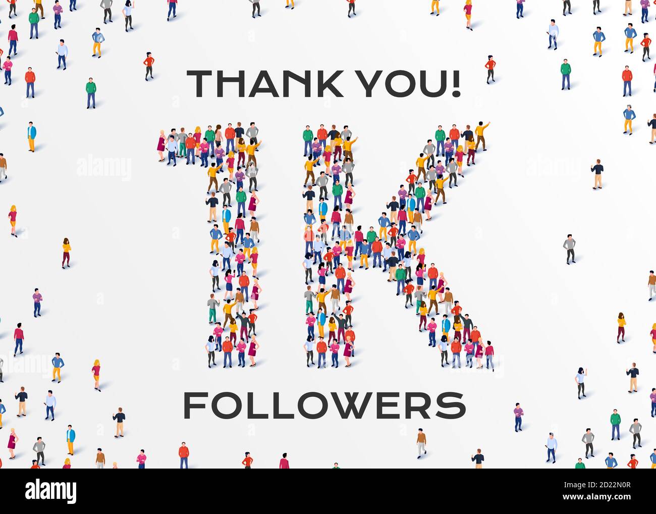 1000 people crowd Stock Vector Images - Alamy