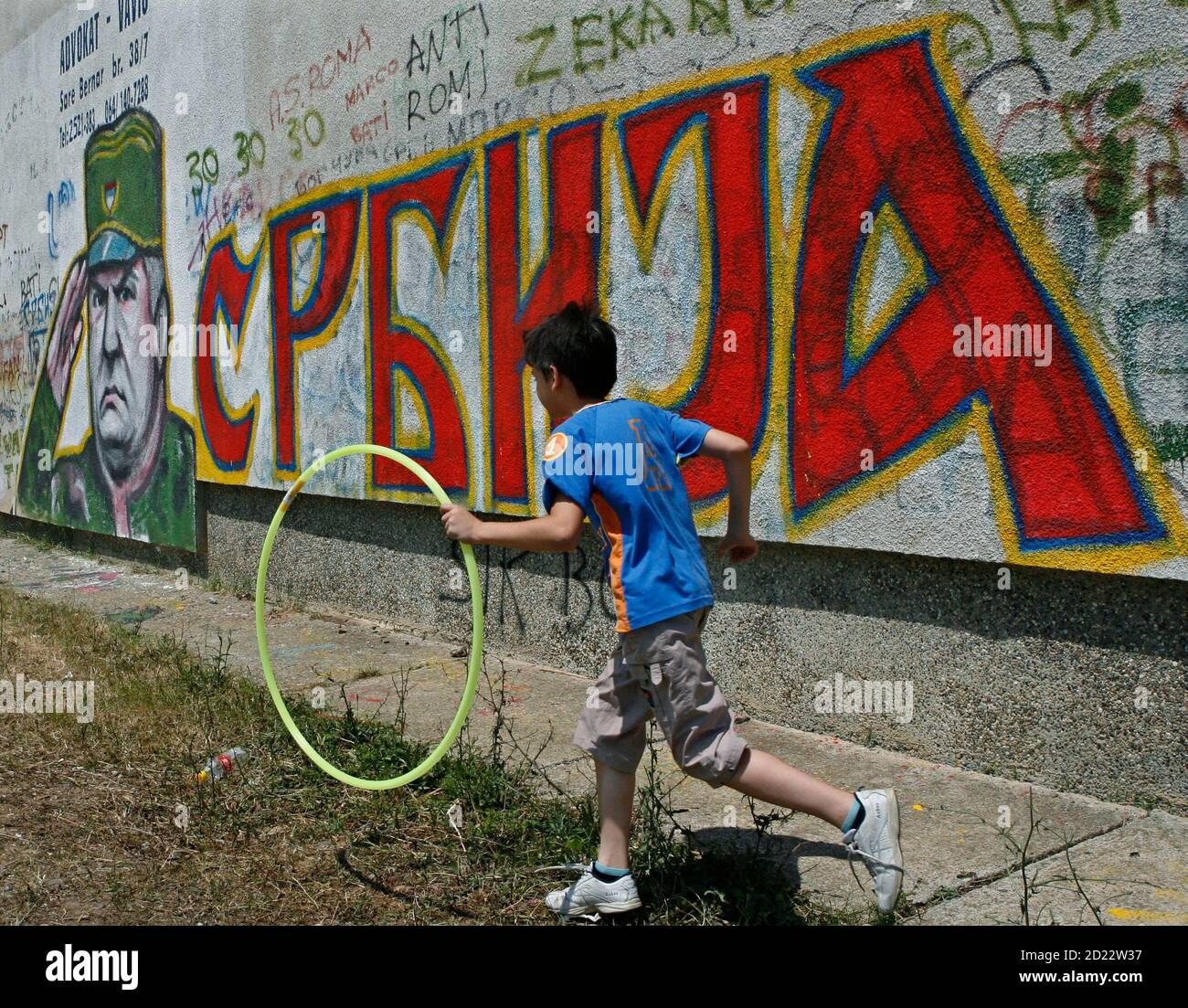 Mladic graffiti hi-res stock photography and images - Alamy