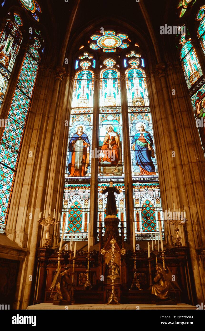 NANCY, FRANCE - Sep 15, 2020: Beautiful landscape vertical shot of a ...