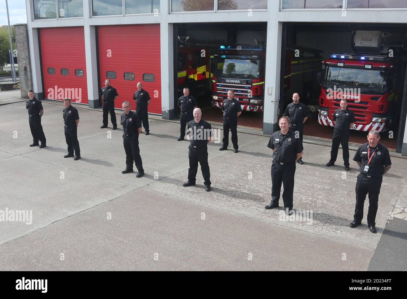 Ayr fire station hi-res stock photography and images - Alamy