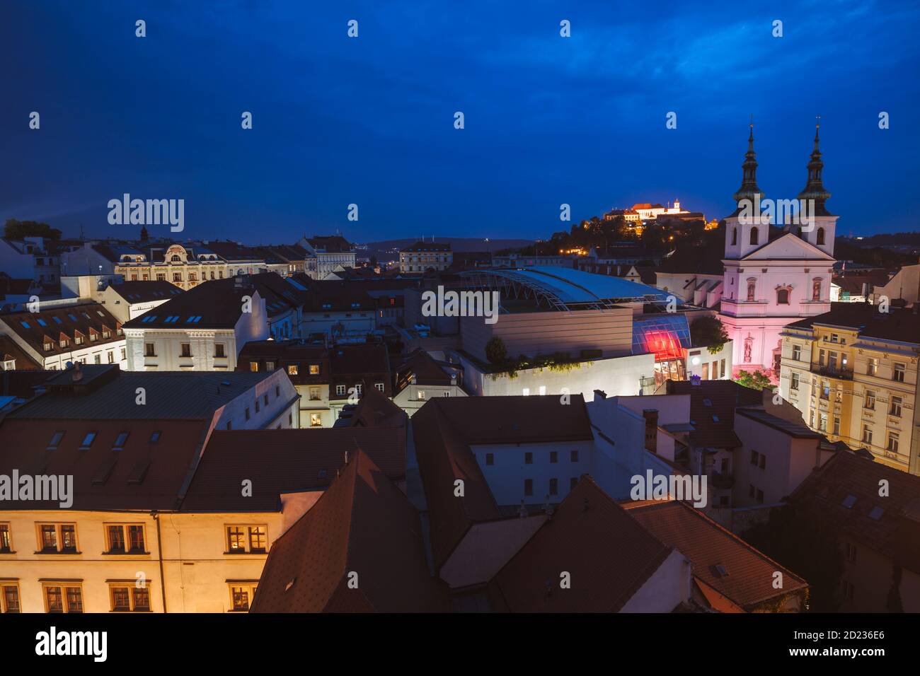 Old town of Brno. Brno, South Moravia, Czechia Stock Photo - Alamy