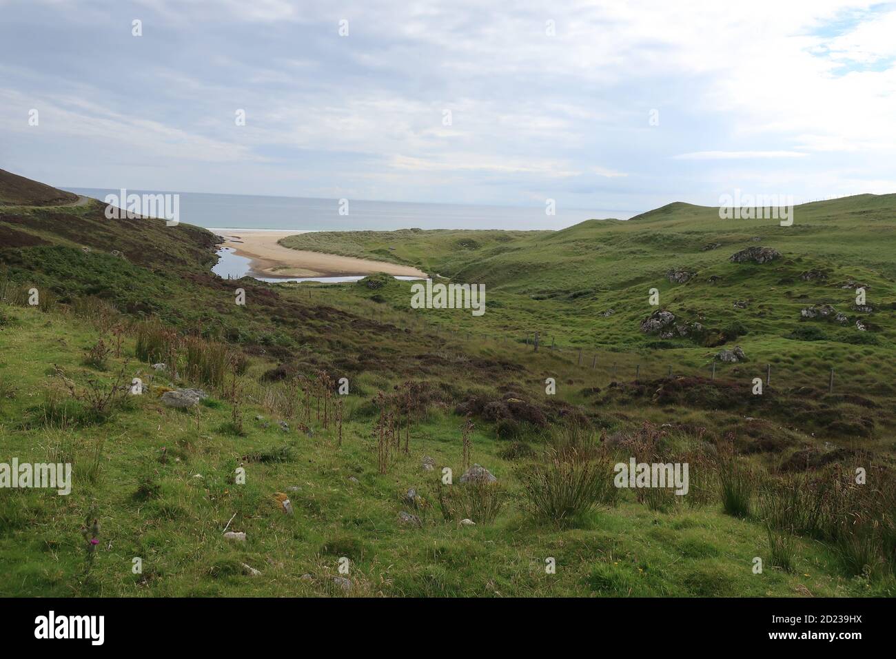 The Hebridean Way. Outer Hebrides. Highlands. Scotland. UK Stock Photo ...