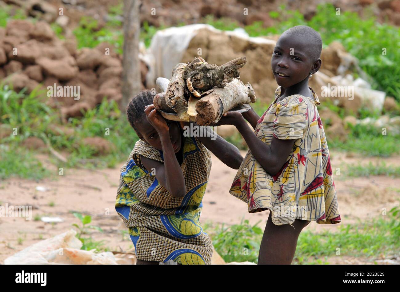 Two Children In The Slums High Resolution Stock Photography and Images ...